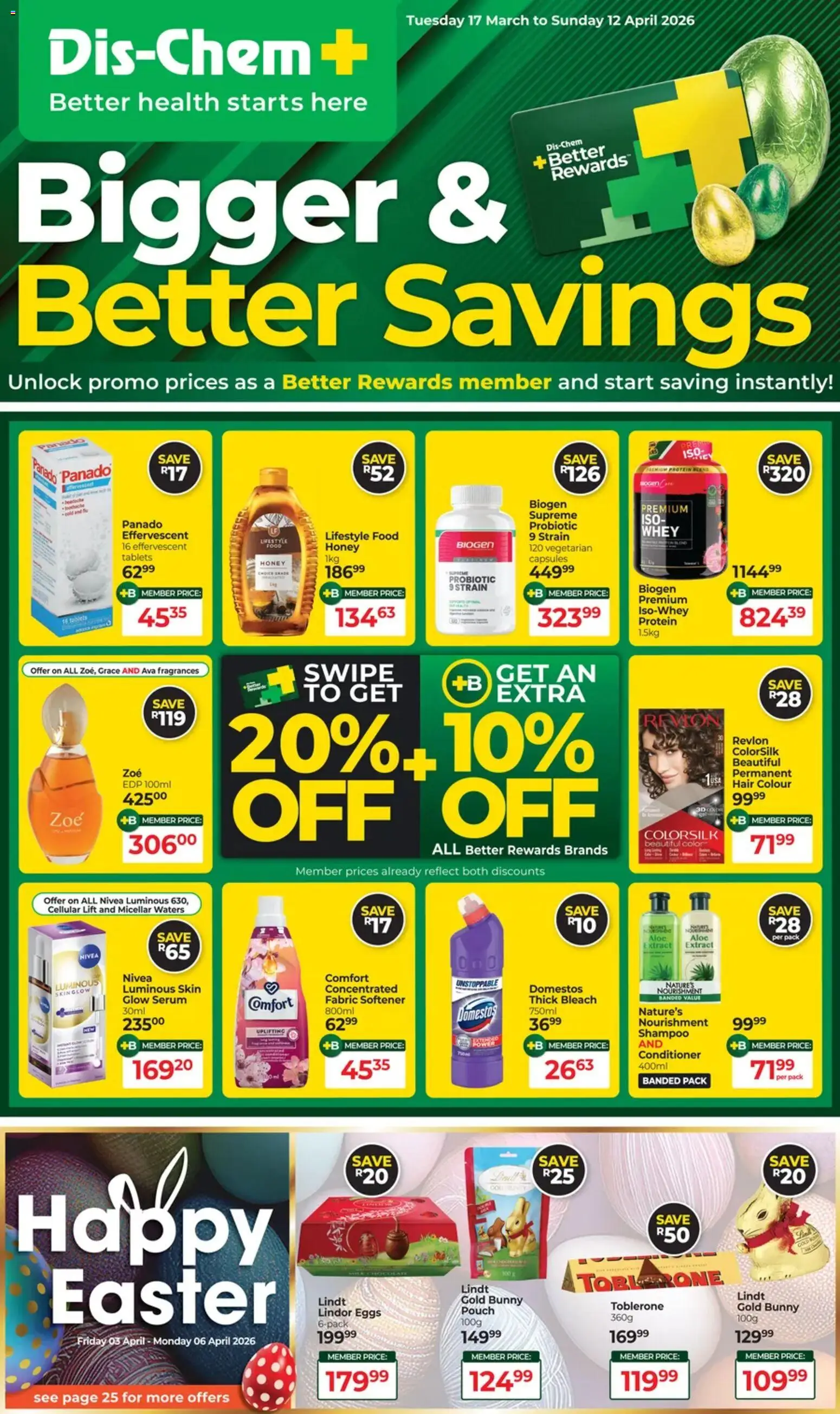 Dis-Chem Specials from 17/03 - 12/04/2026