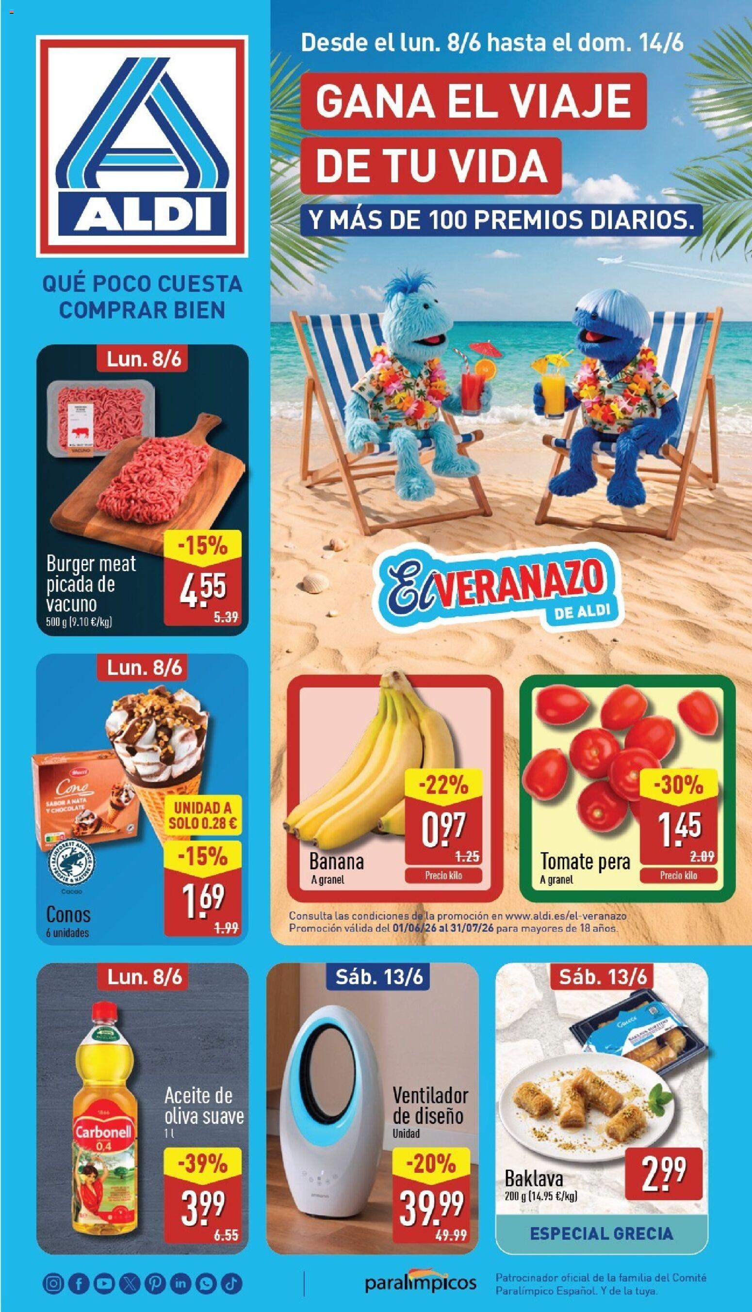 Ofertas Aldi Península: grandes descuentos en junio