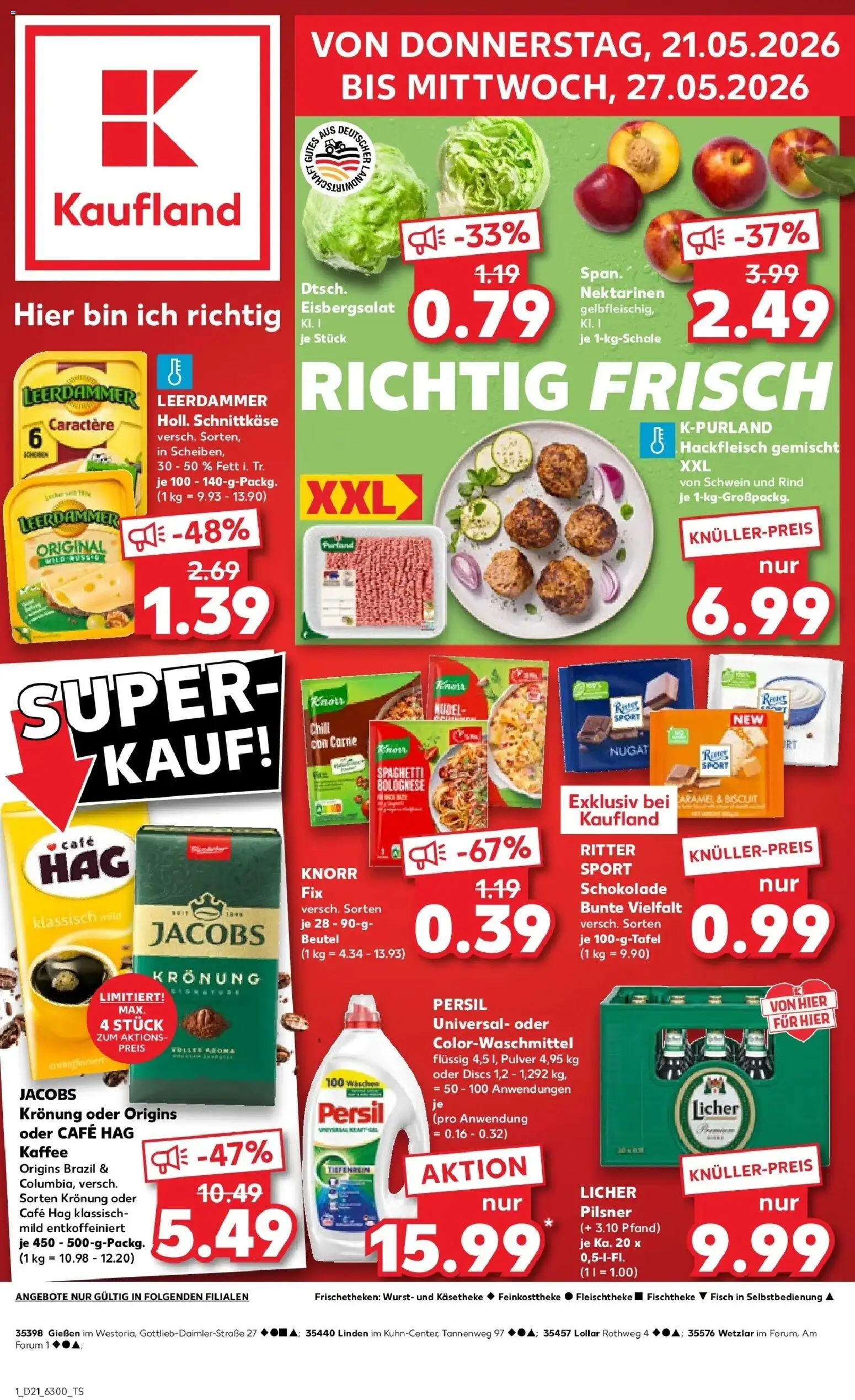 Faszinierend Kaufland Wetzlar Prospekt Fotos
