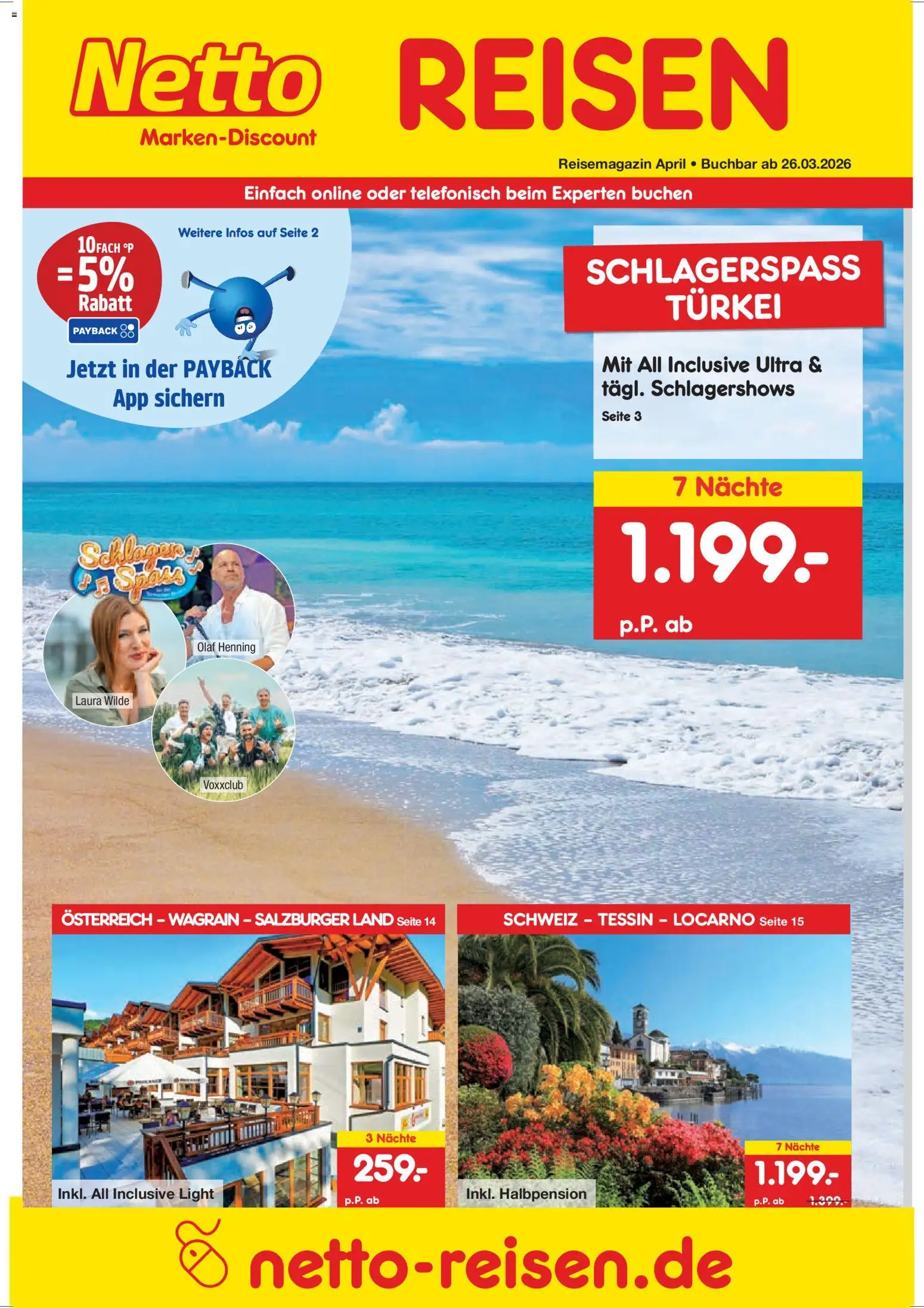 Netto Prospekt Reisen