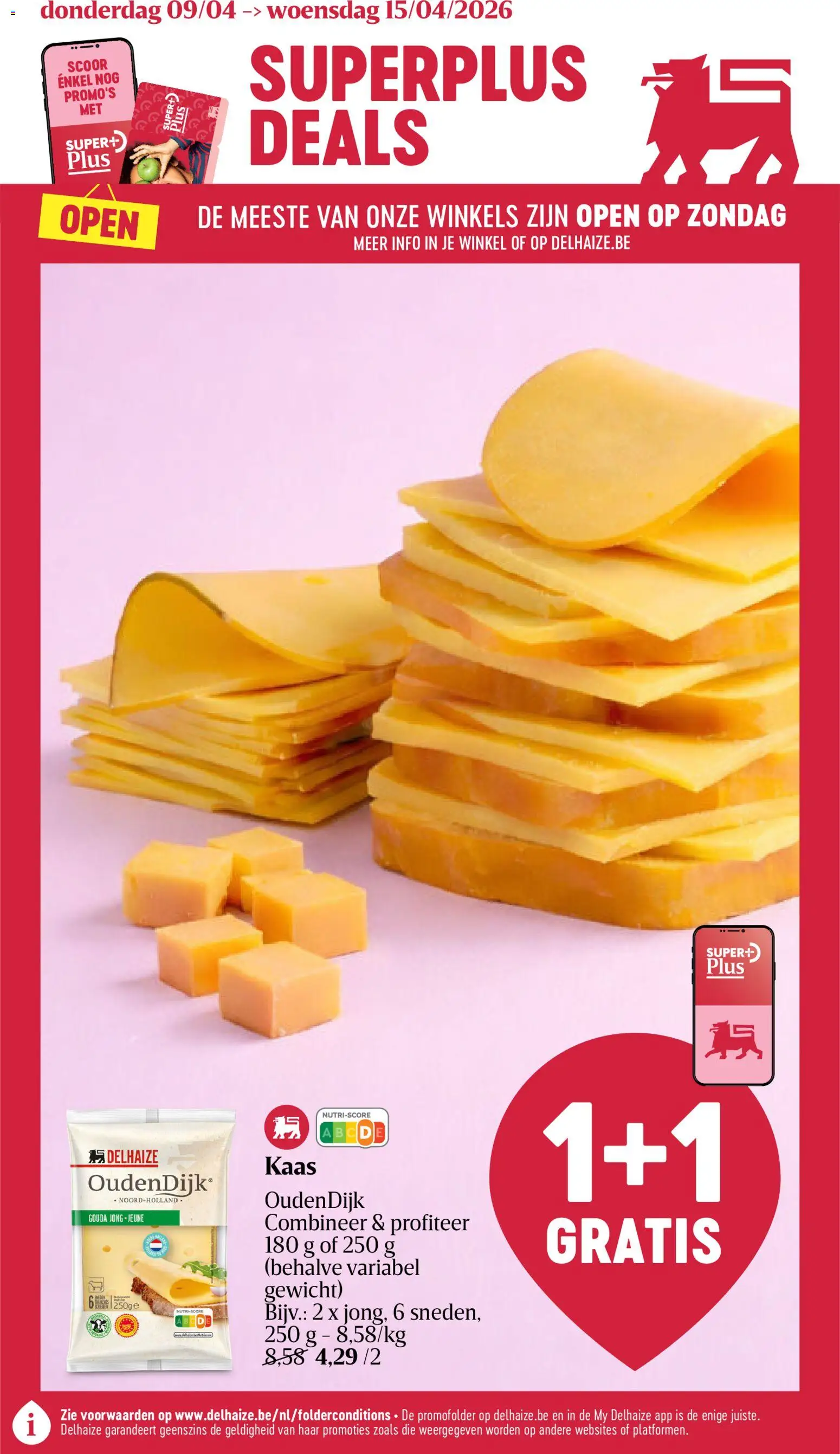 Delhaize folder vanaf 09/04/2026 - deze week