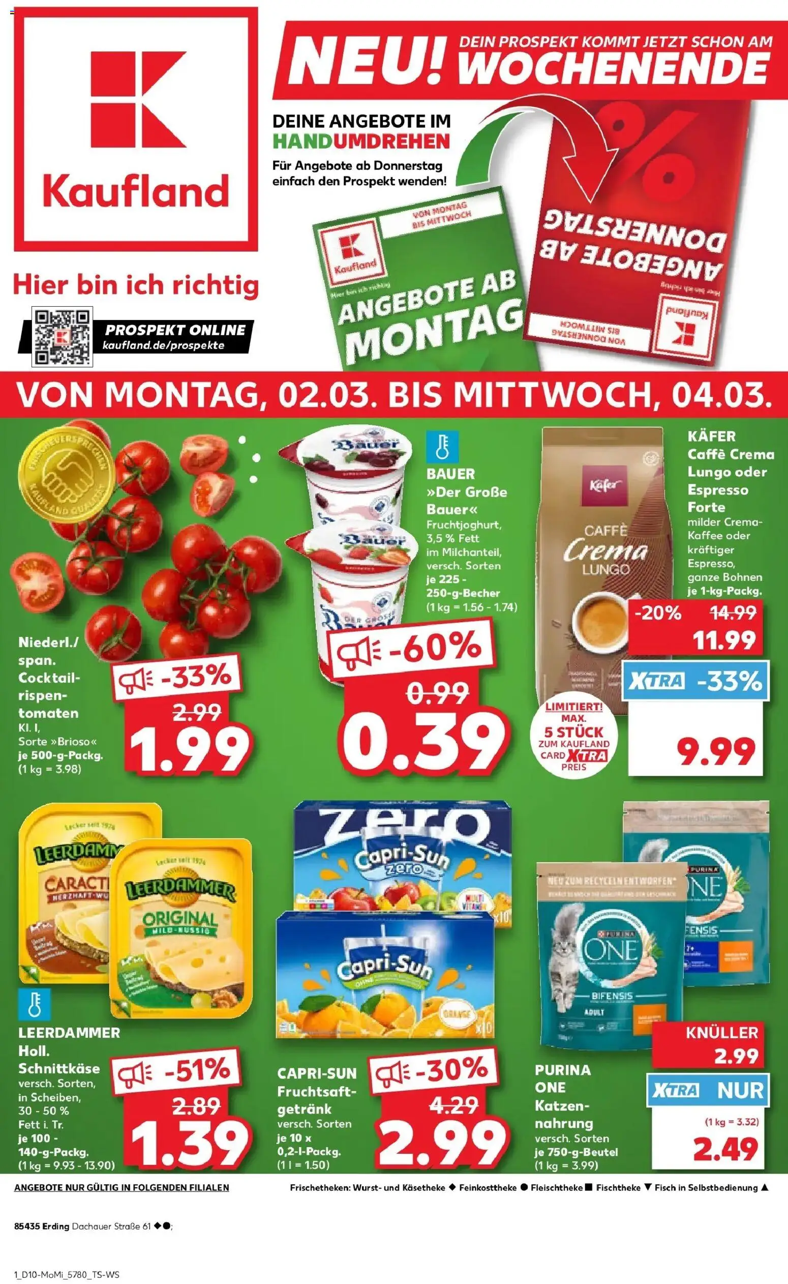 Elegantes Kaufland Erding Prospekt Fotos