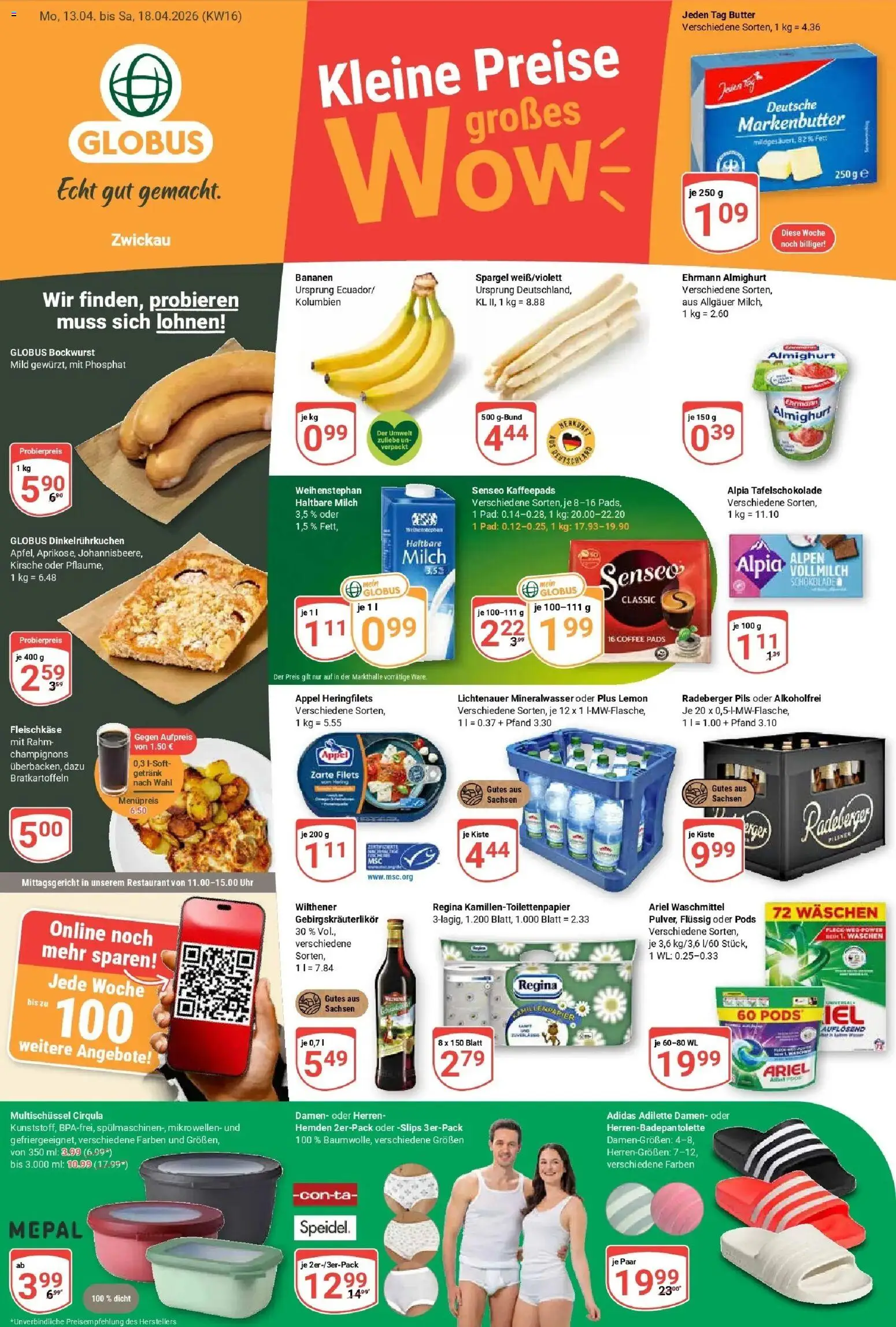 Globus Zwickau Werbung