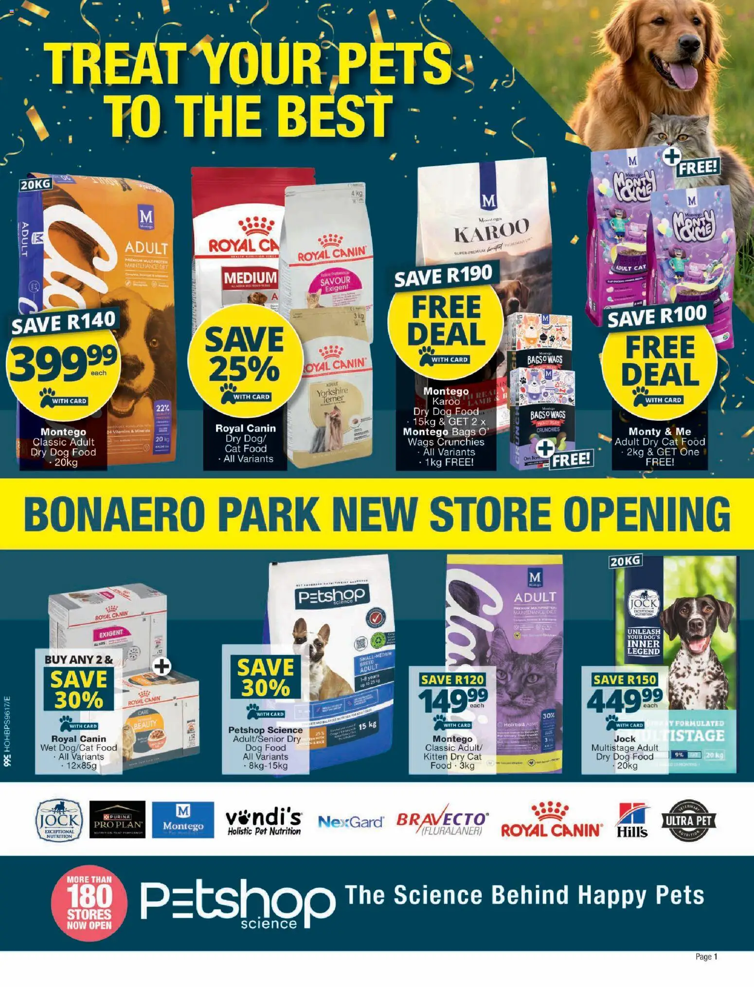 Checkers - Gauteng - Petshop Science Bonaero Park Store Opening 29/05 ...