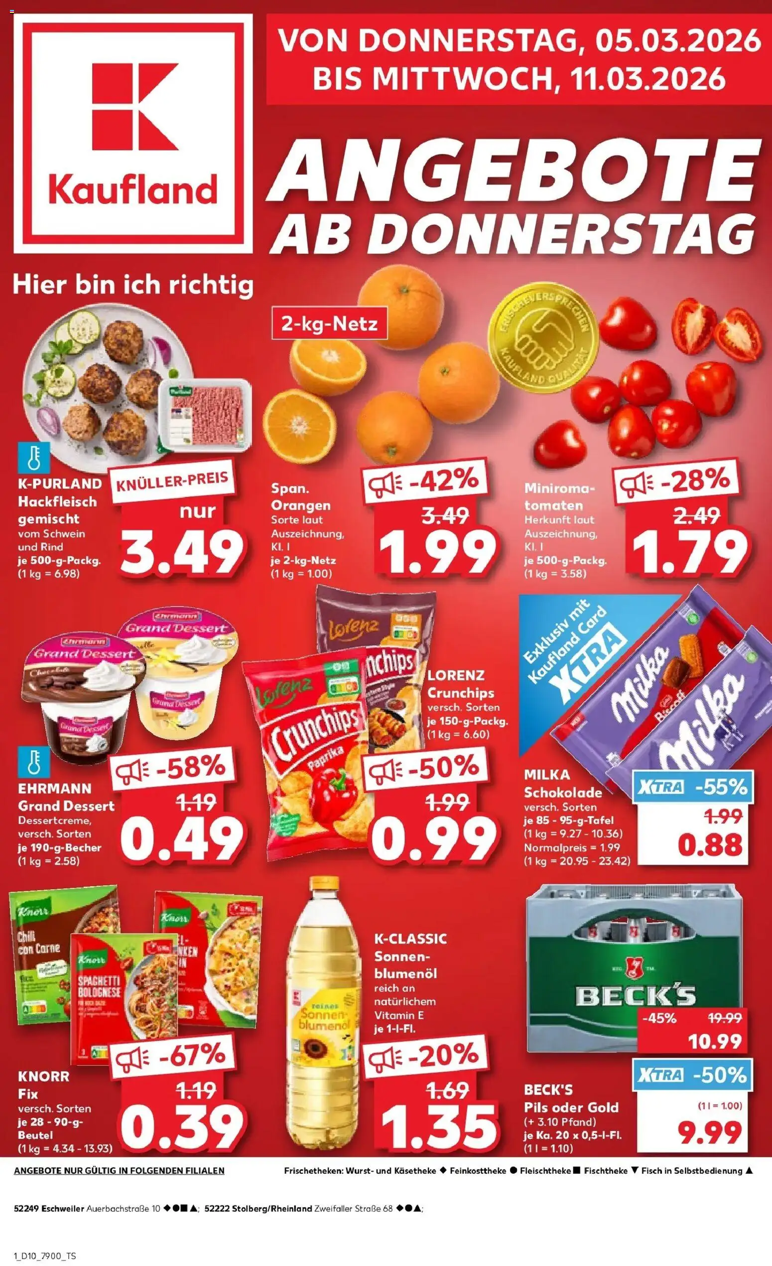 Faszinierend Kaufland Stolberg Prospekt Ebenbild