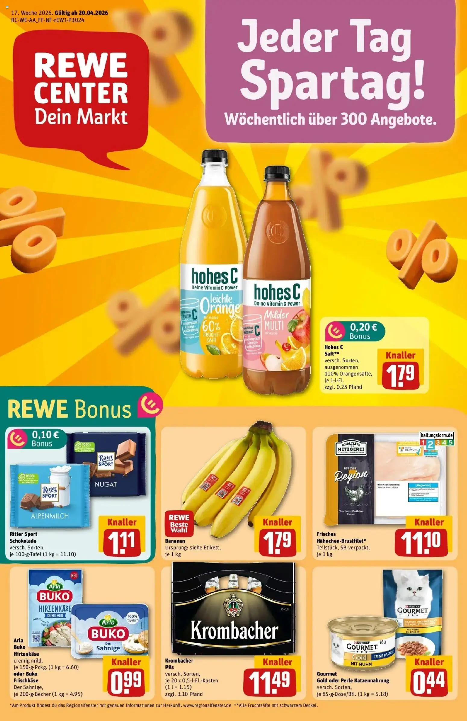 Wunderschãne Rewe Krombacher Angebot Aktuell Bild