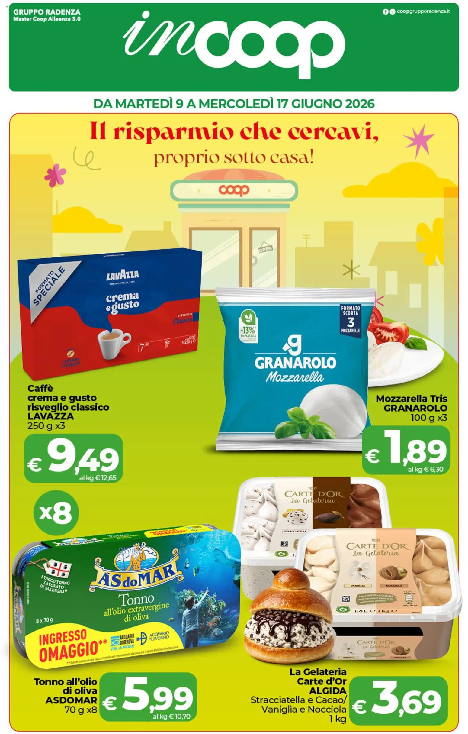 Prossimo Volantino COOP dal ﻿09/06/2026 - Anteprima