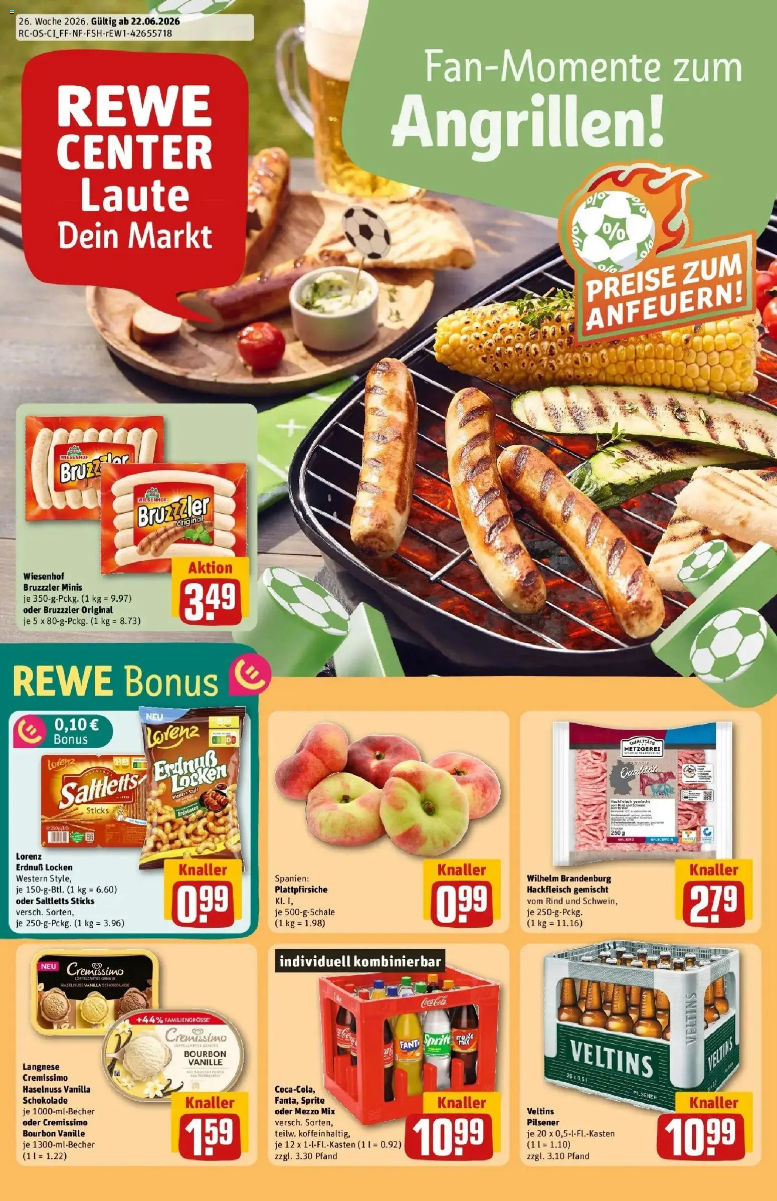 REWE Prospekt ab 21.06.2026 nächste Woche - Rewe Prospekt Brandenburg ...