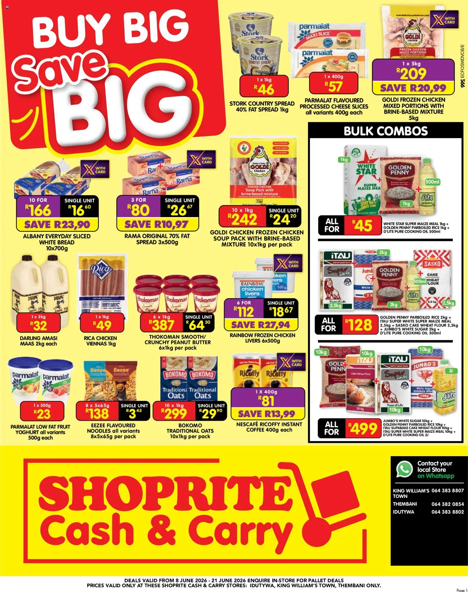 Shoprite - Eastern Cape - Cash & Carry Buy Big Save Big Exclusive 08/06 ...