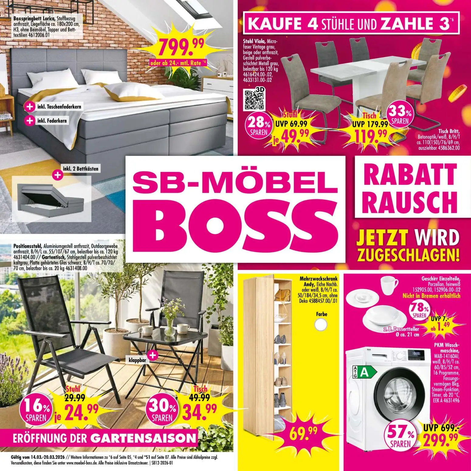 Stilvolle Sb Möbel Boss Prospekt Bilder