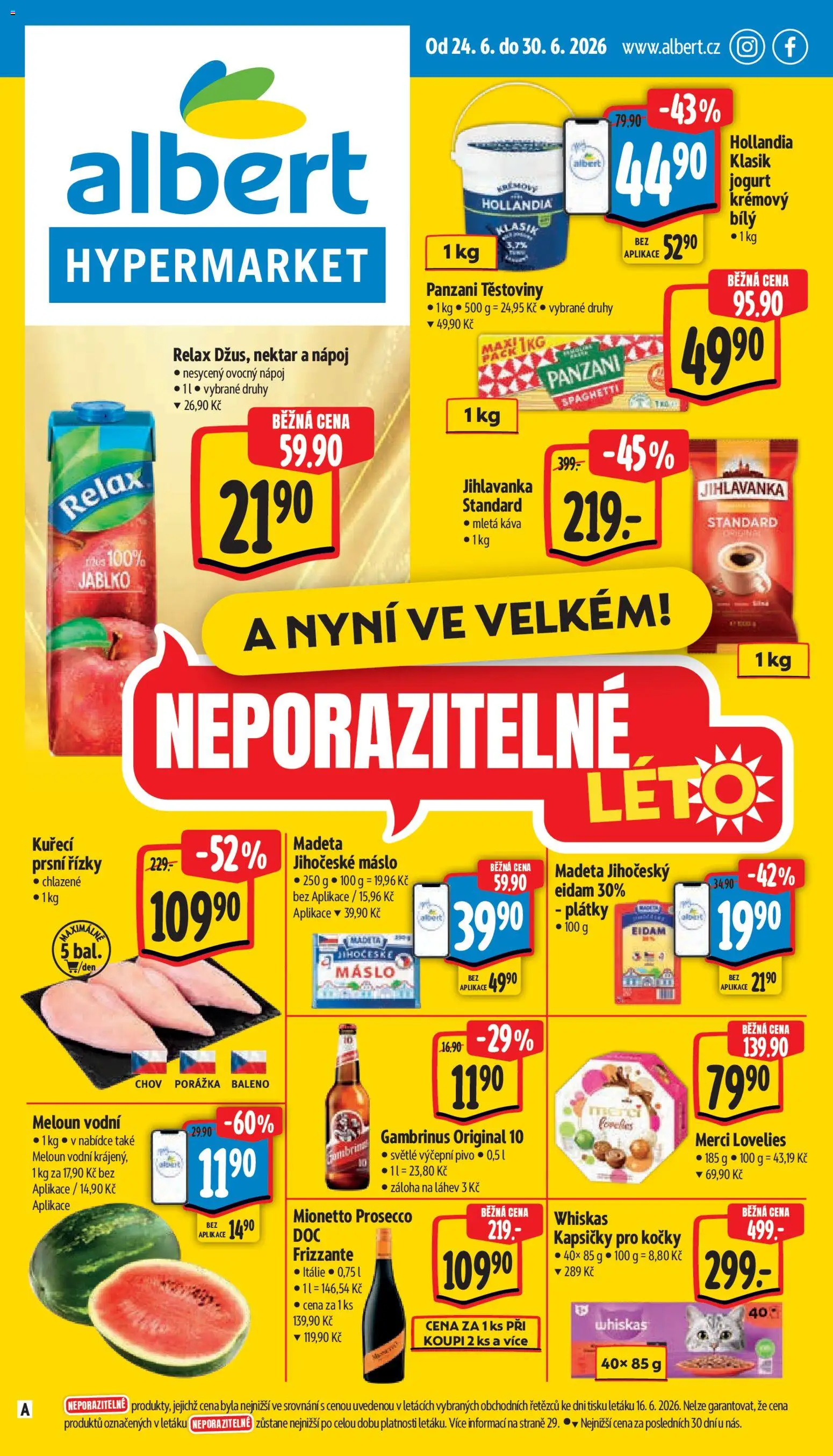 ALBERT leták 24.06.2026 > Akční leták