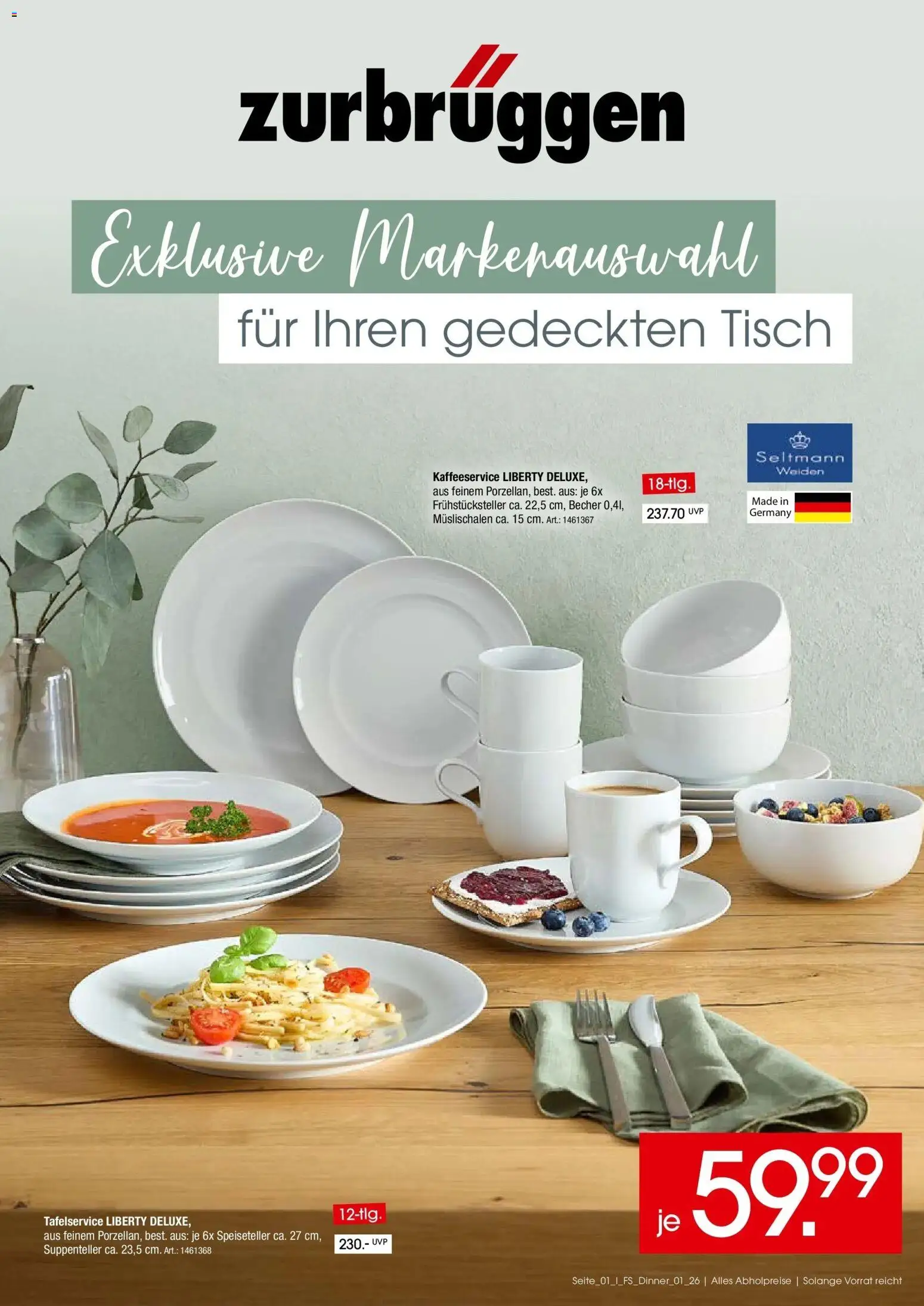Zurbruggen Herne Produkte