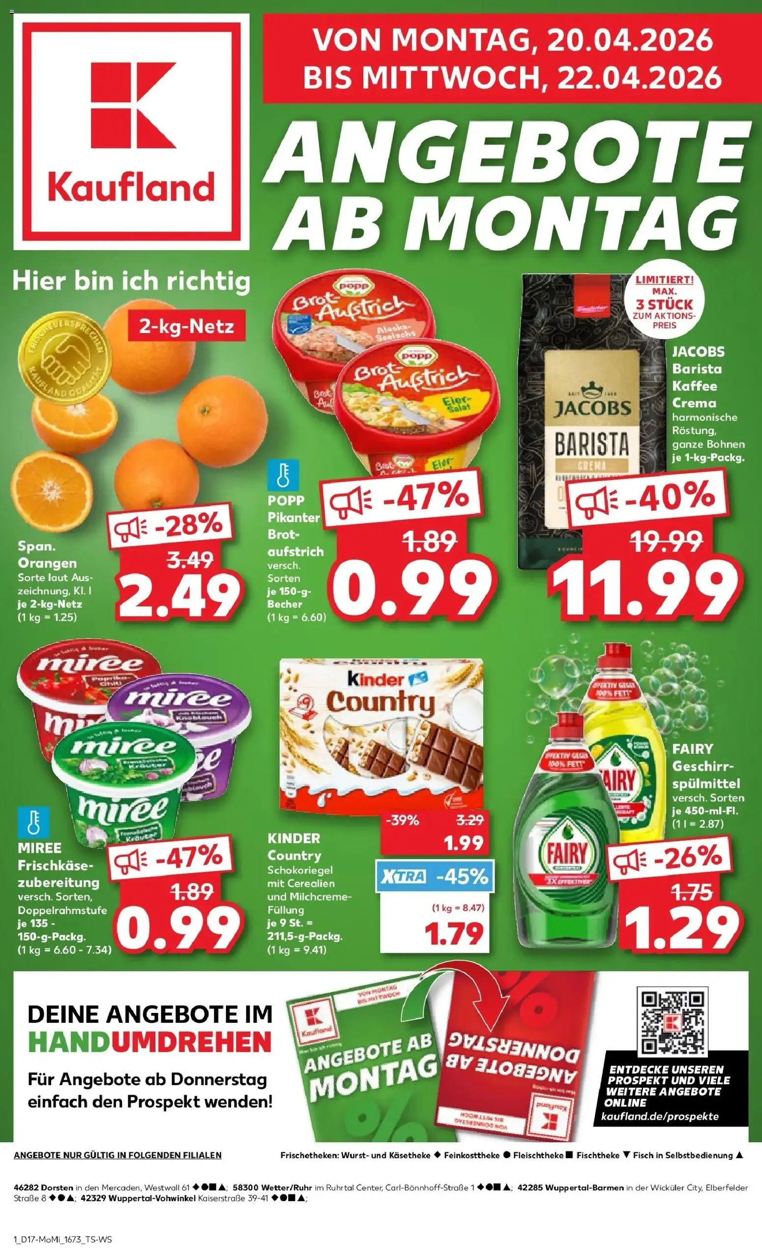 Fabelhafte Kaufland Wuppertal Prospekt Bilder
