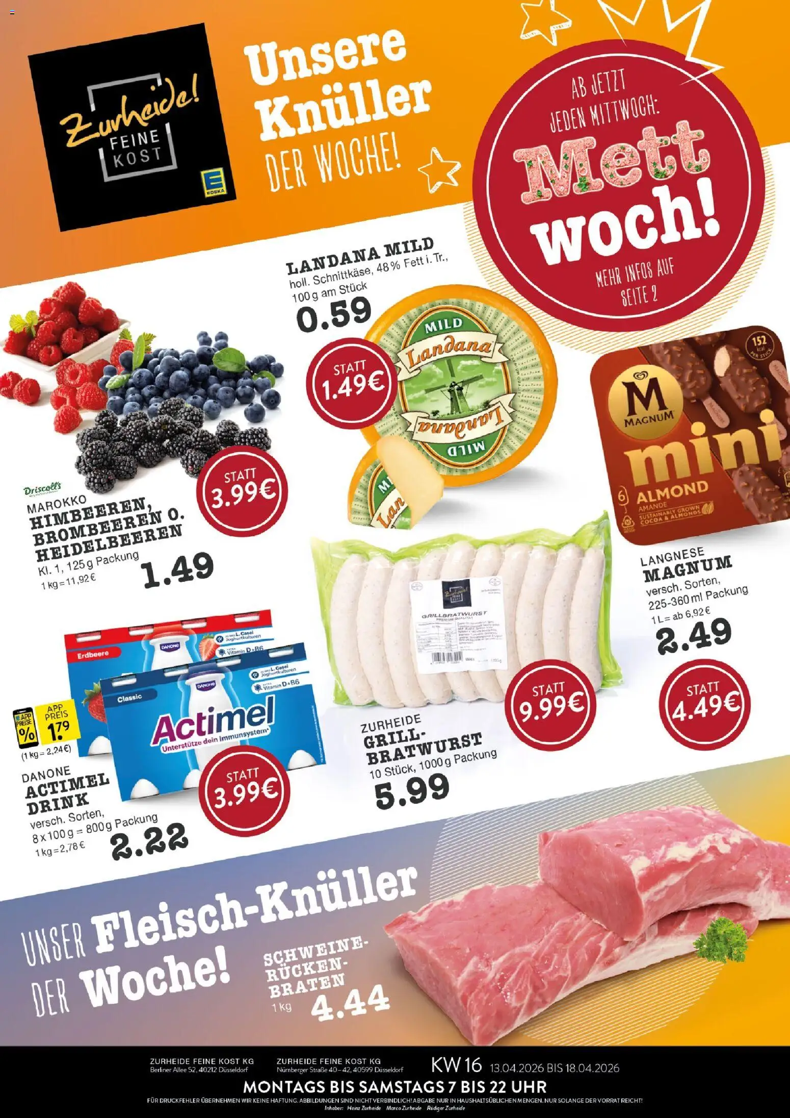 Fabelhafte Edeka Zurheide Oberhausen Prospekt Fotos