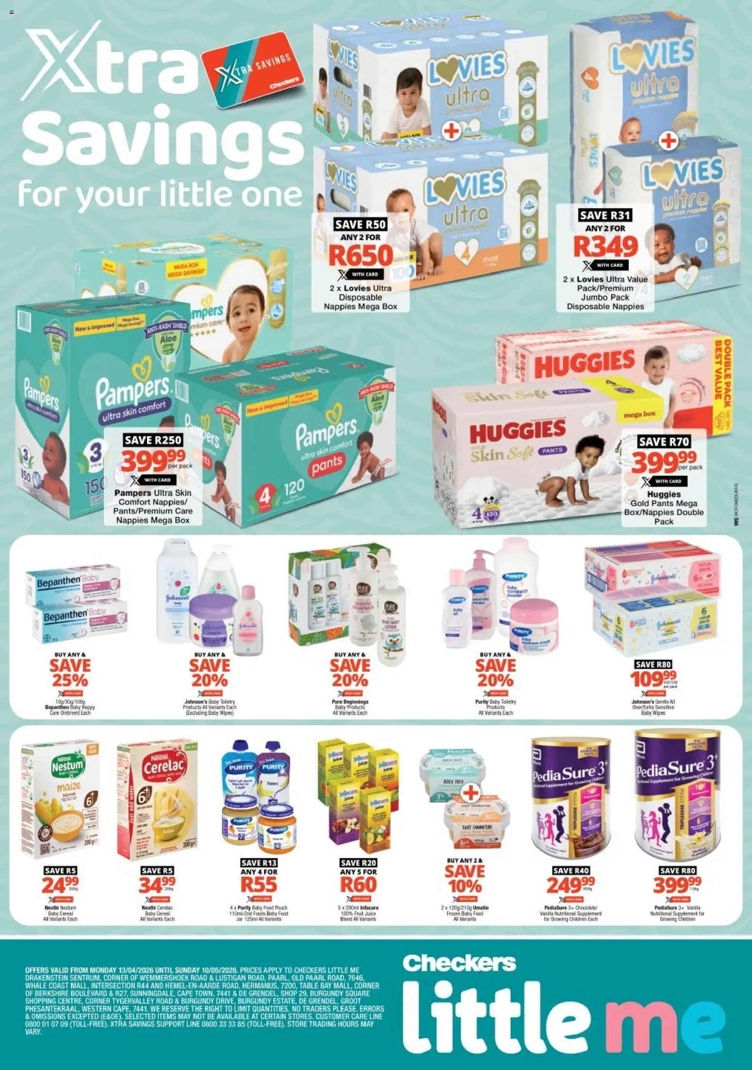 Checkers Checkers - Western Cape - Little Me Xtra Savings 13/04 - 10/05 ...