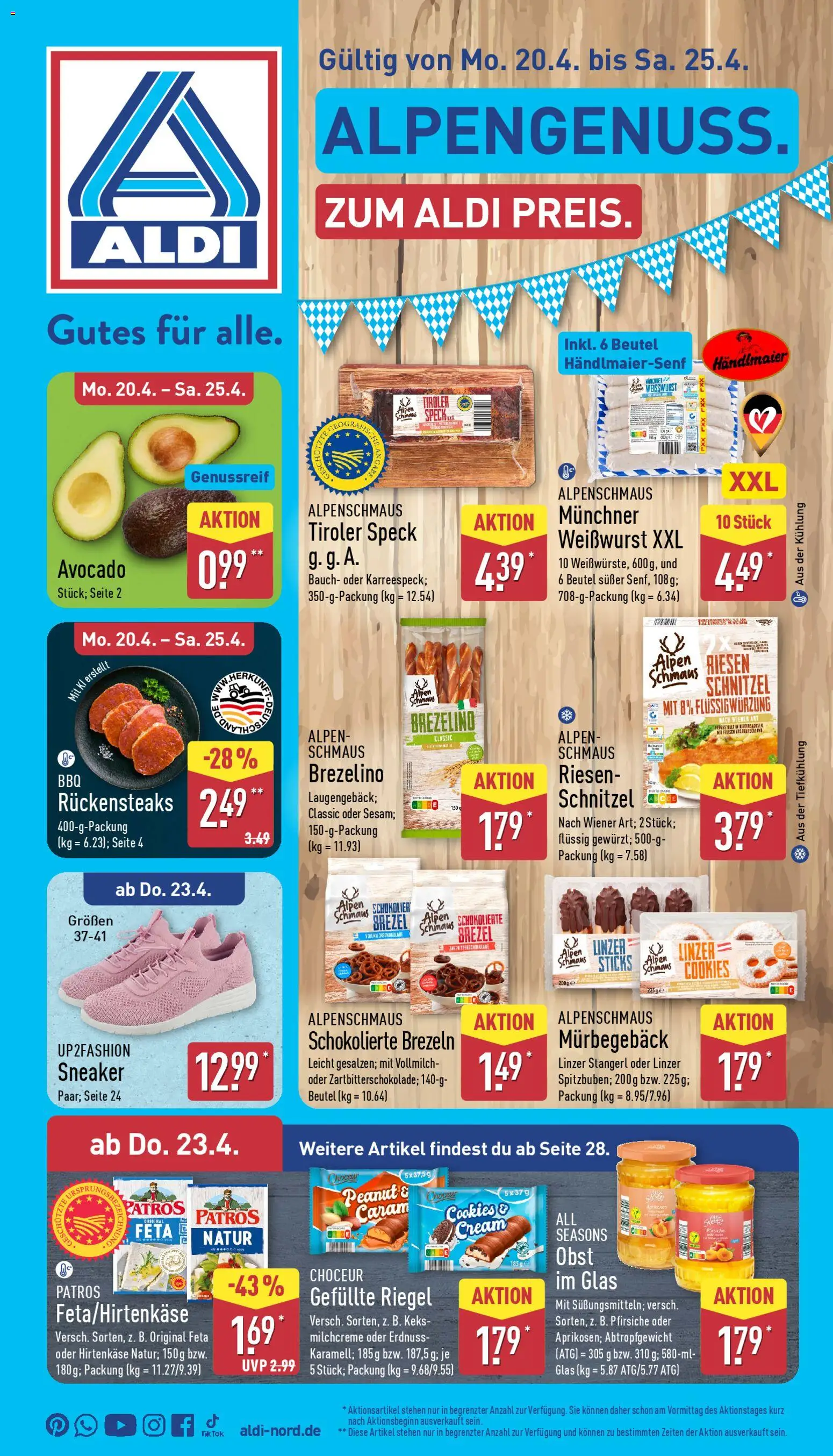 Wunderschone Aldi Prospekt Erfurt Bild