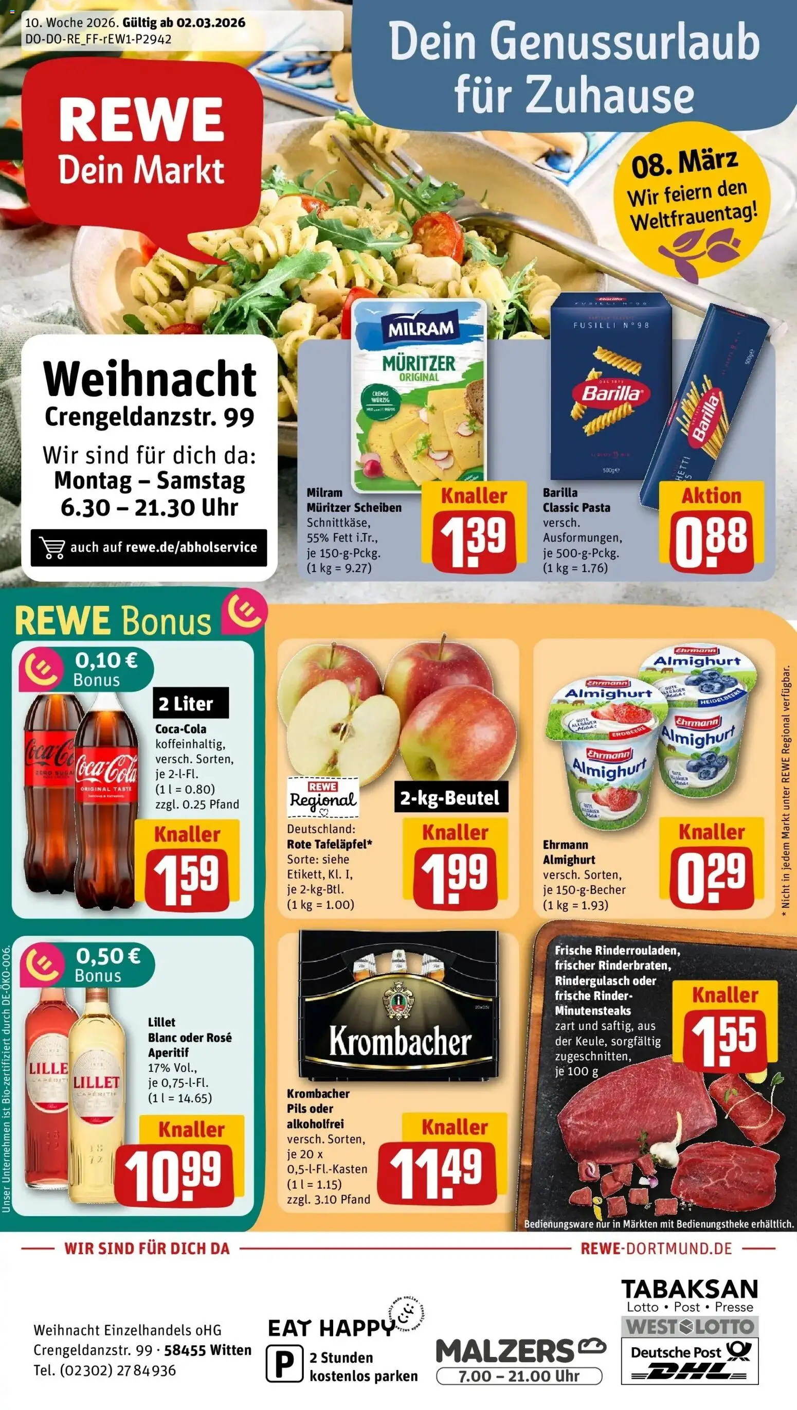 Wunderschãne Rewe Krombacher Angebot Aktuell Bild